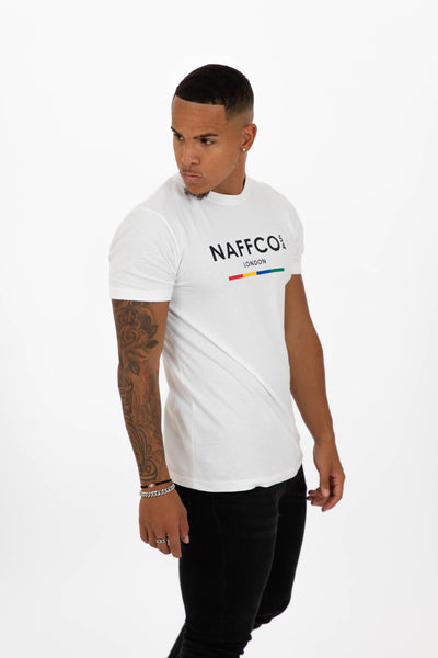 London T-Shirt - White – NAFFCO54